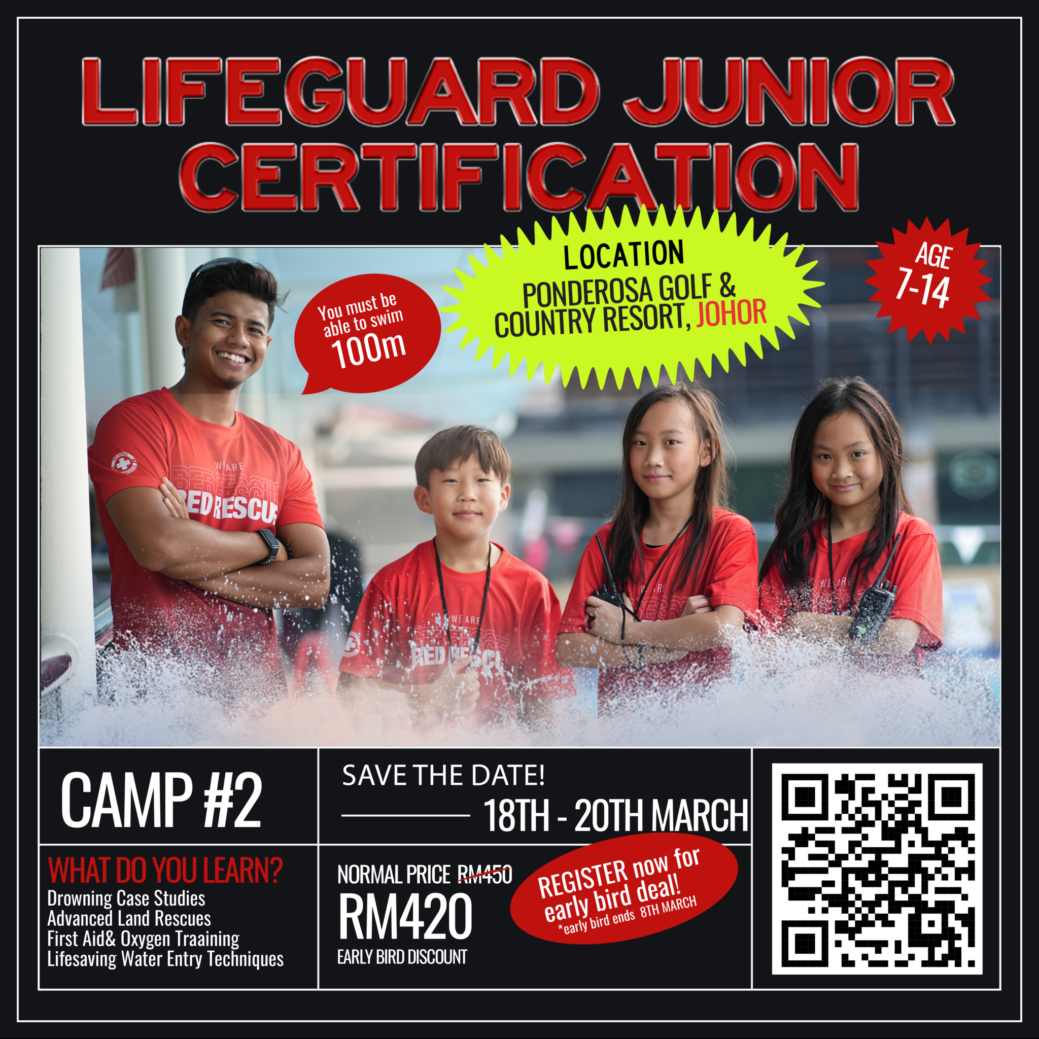 Best School Holiday Activities in Malaysia 2025 – Lifesaving Camp